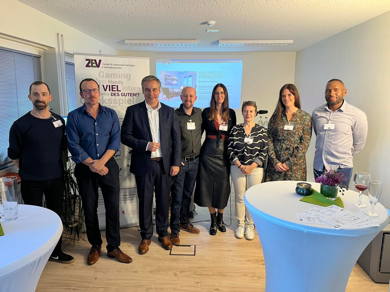 Inauguration du « Zenter fir exzessiivt Verhalen a Verhalenssucht ...