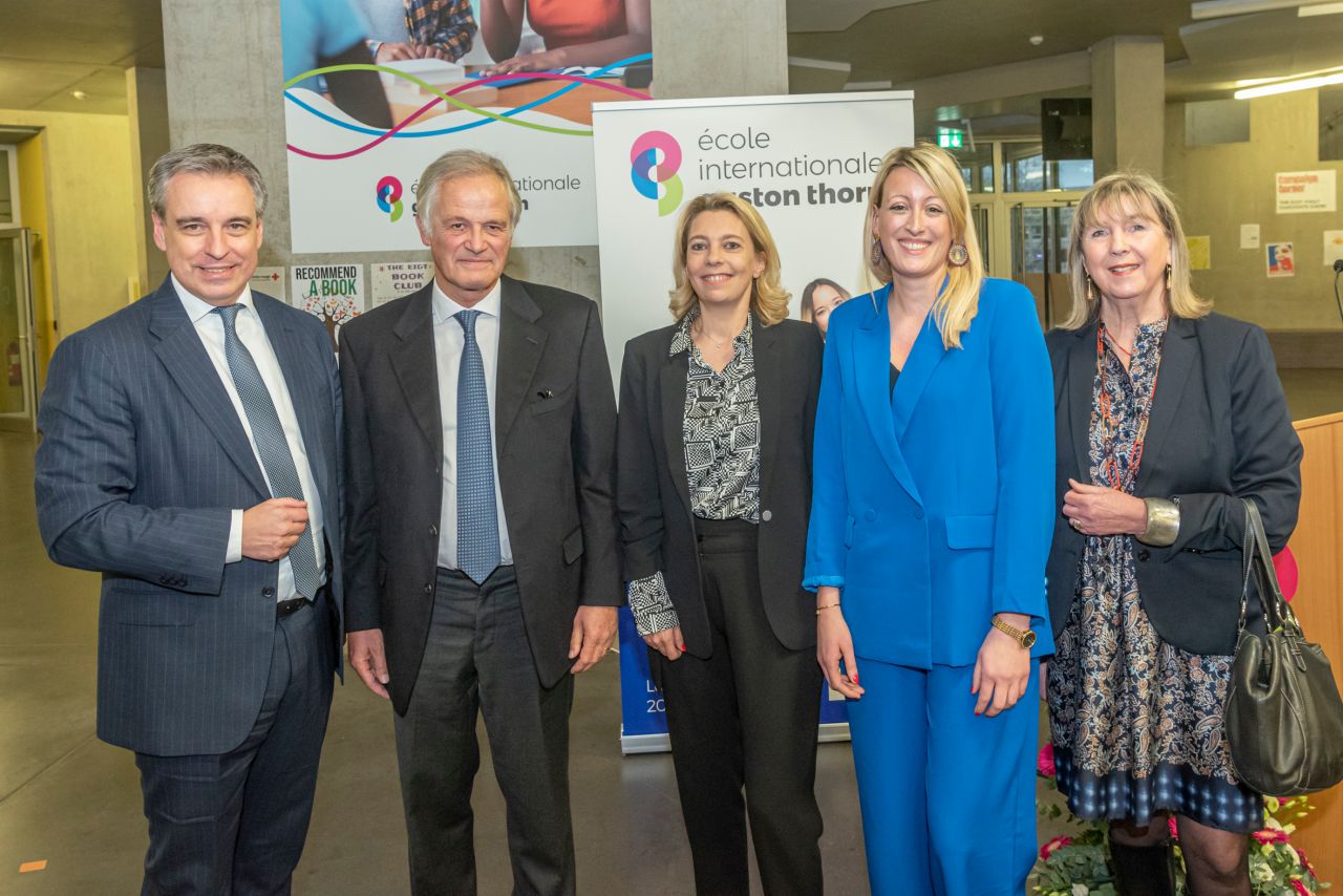 Inauguration de l’École internationale Gaston Thorn - Actualités - Education nationale, Enfance ...
